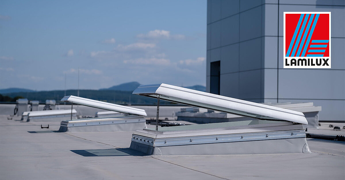 Glass Skylight F100 with plastic frame | LAMILUX