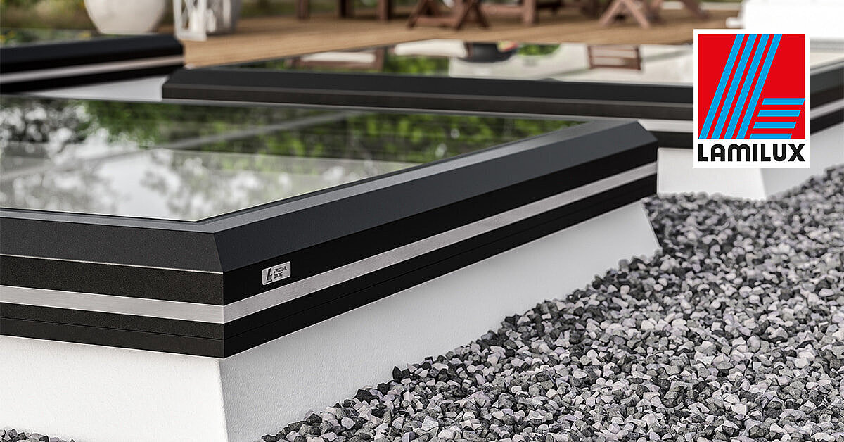 Glass Skylight aluminium 0° | LAMILUX