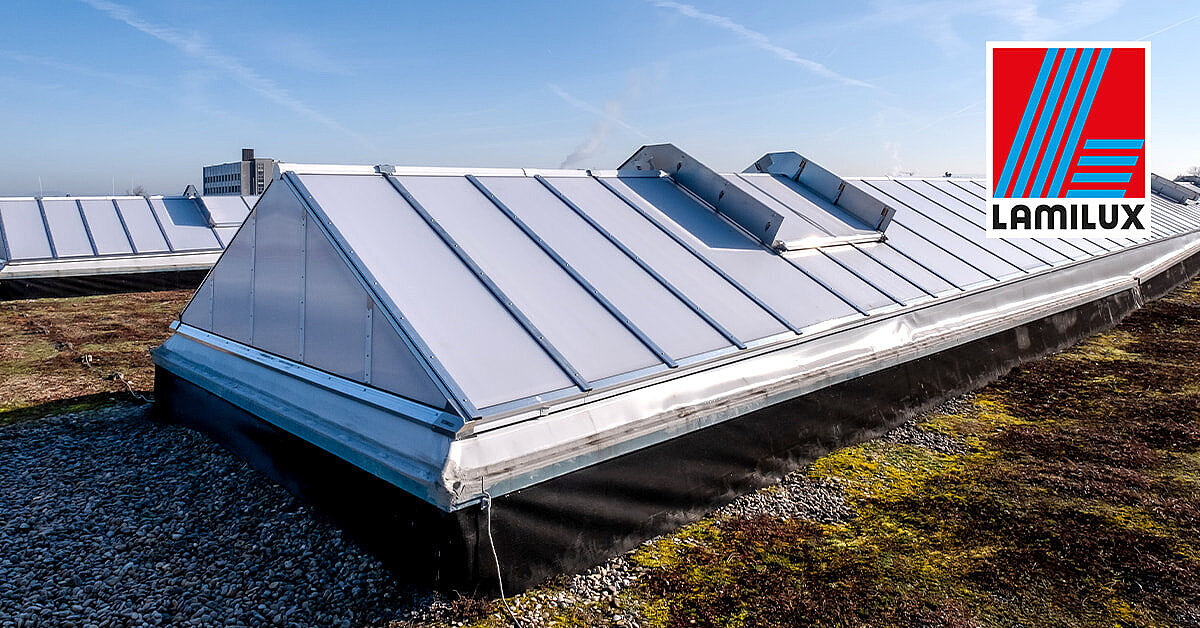 Smoke Lift Continuous Rooflight S Ridged Design | LAMILUX