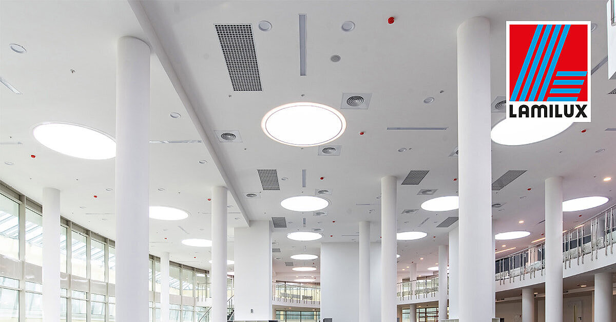 Rooflight F100 in round design | LAMILUX