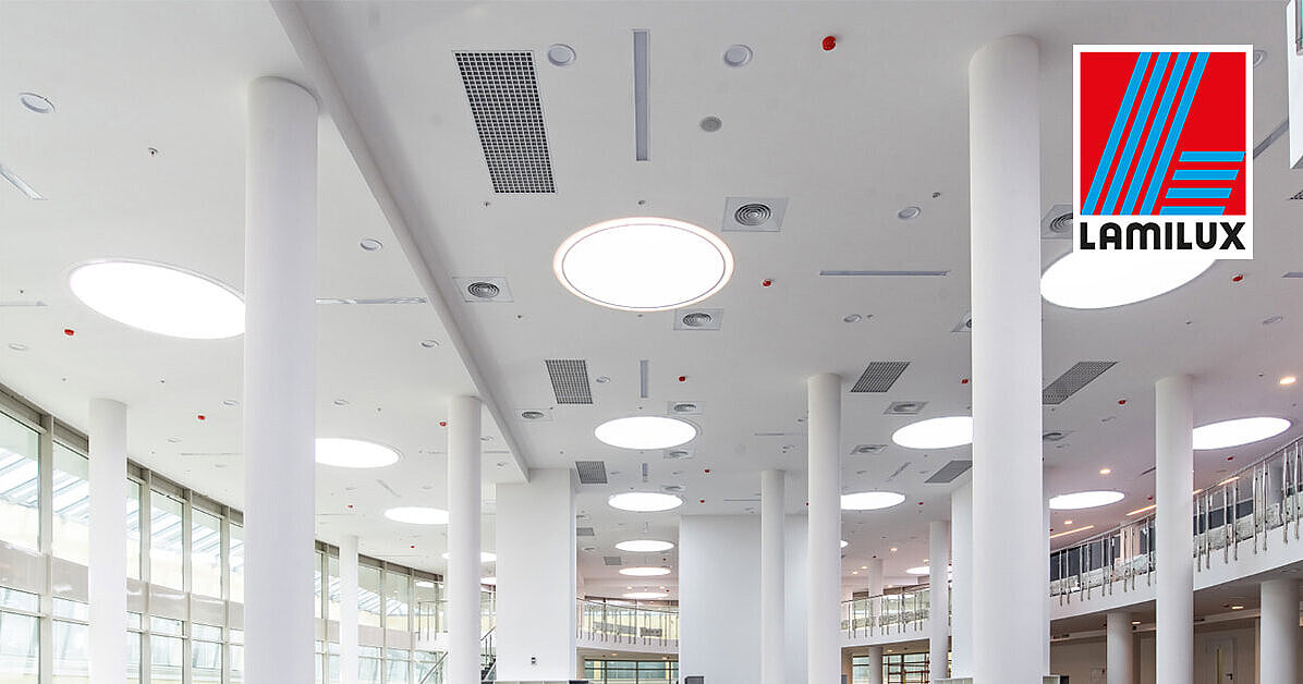 Rooflight F100 in round design | LAMILUX