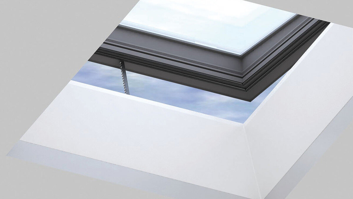 Glass Skylight FE 3° aluminium | LAMILUX