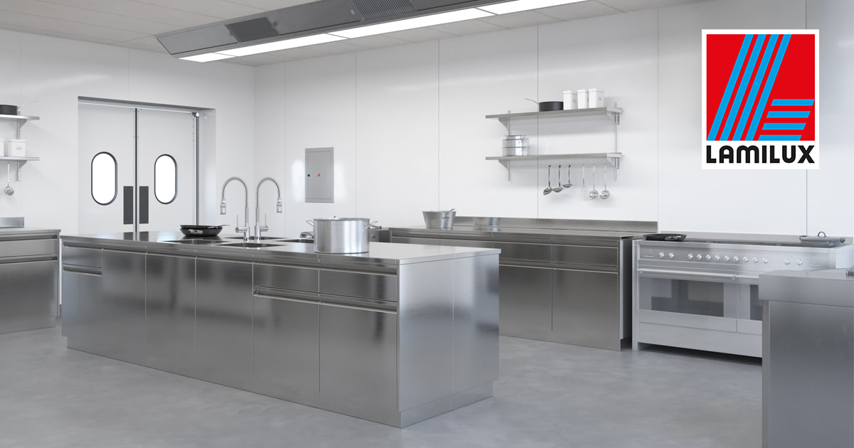Hygienic FRP wall & ceiling cladding | LAMILUX