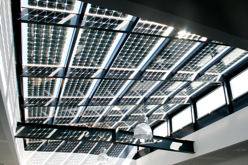 Glazing-integrated Photovoltaics | LAMILUX Heinrich Strunz Group