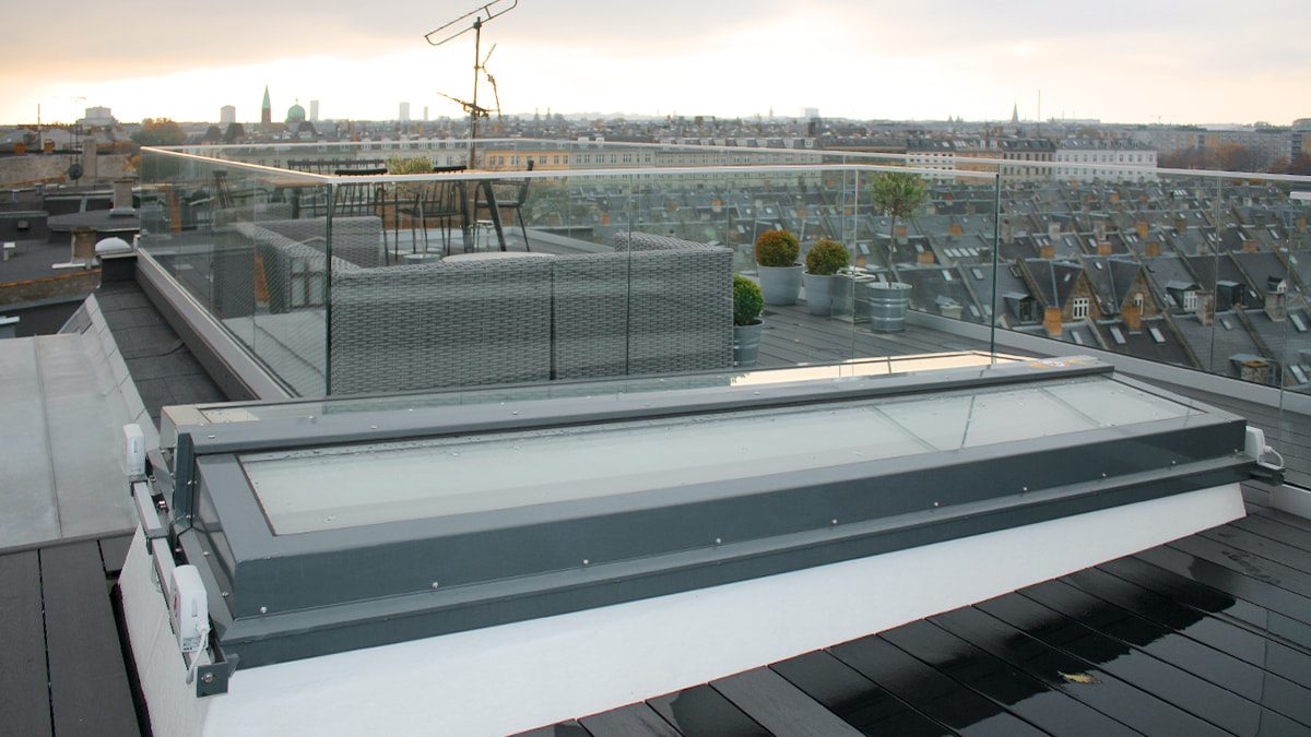 Flat Roof Access Hatch Duo | LAMILUX