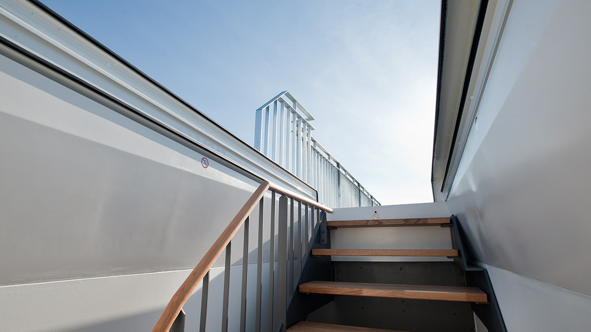 Flat Roof Access Hatch Duo | LAMILUX