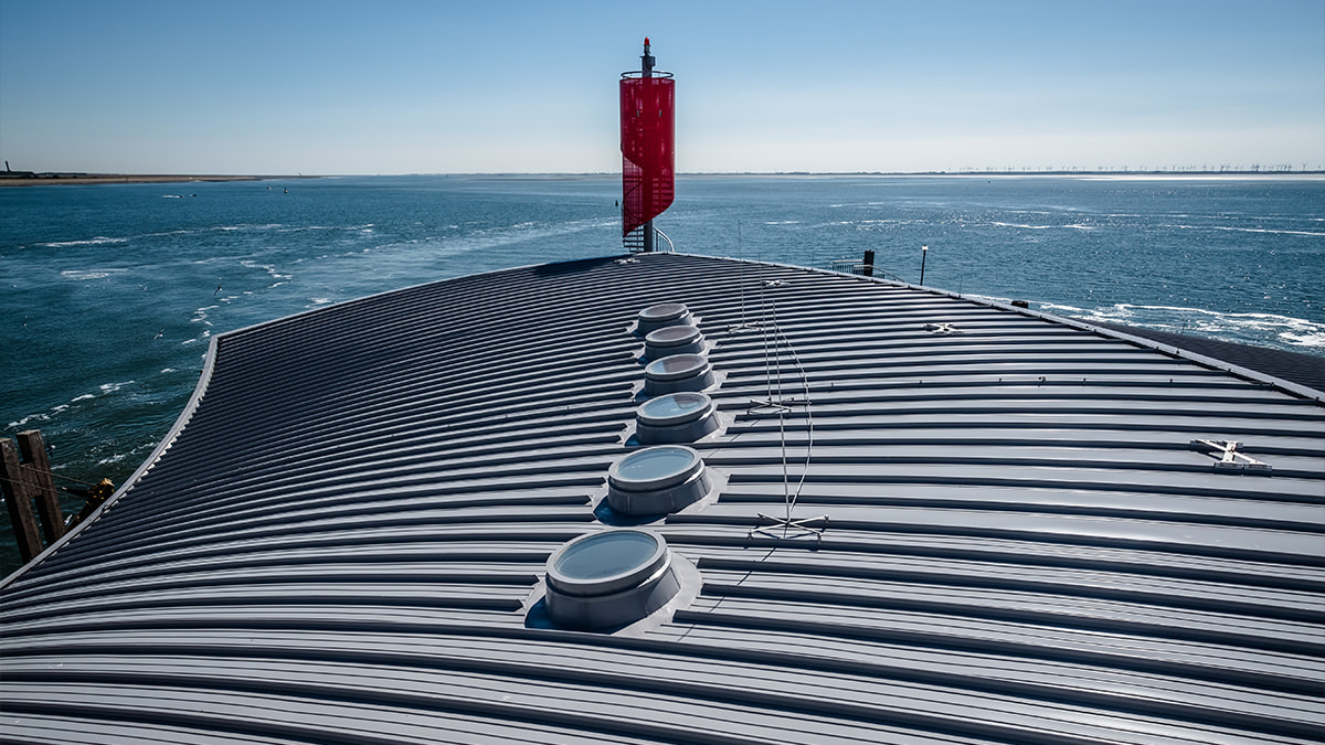 Glass Skylight aluminium Circular | LAMILUX