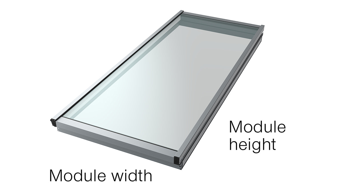 Modular Glass Skylight | LAMILUX
