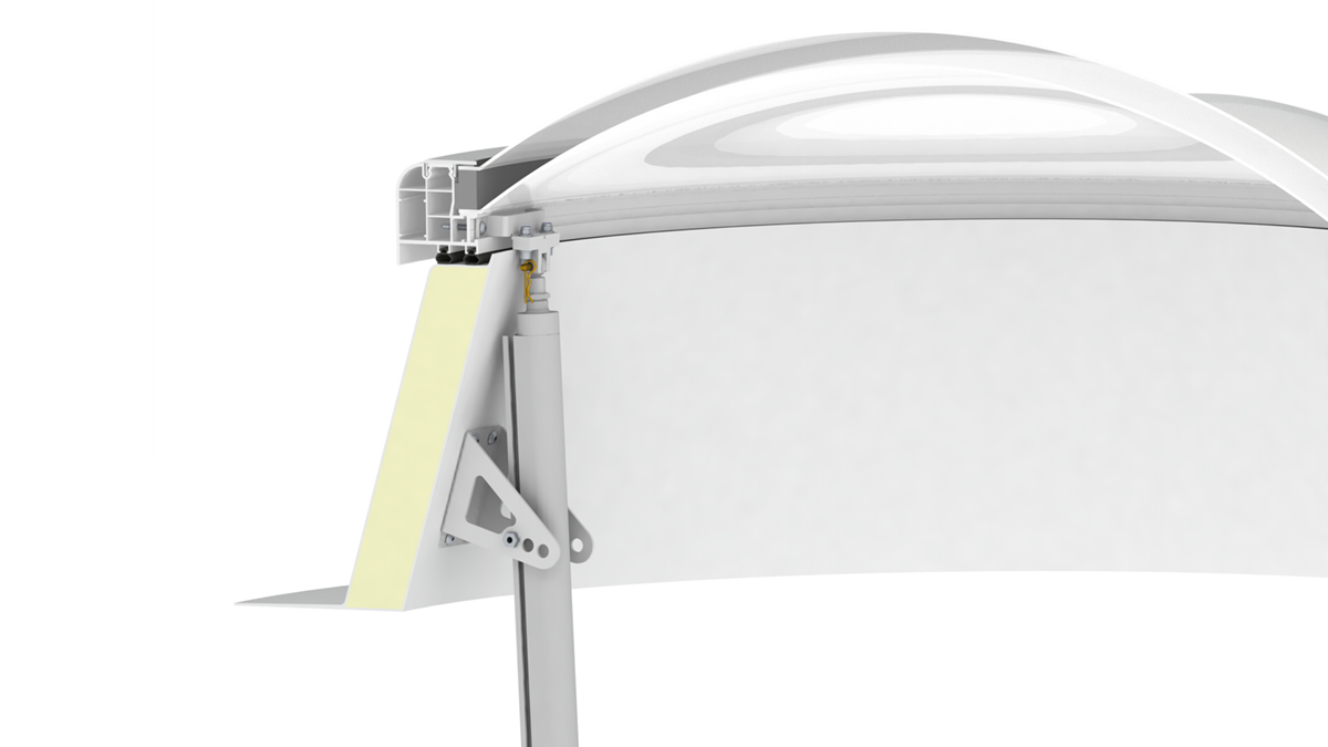 Rooflight F100 in round design | LAMILUX