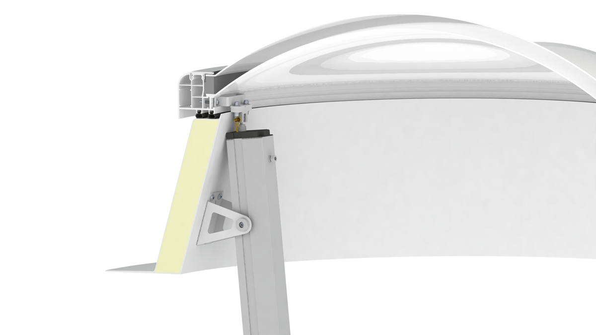 Rooflight F100 in round design | LAMILUX