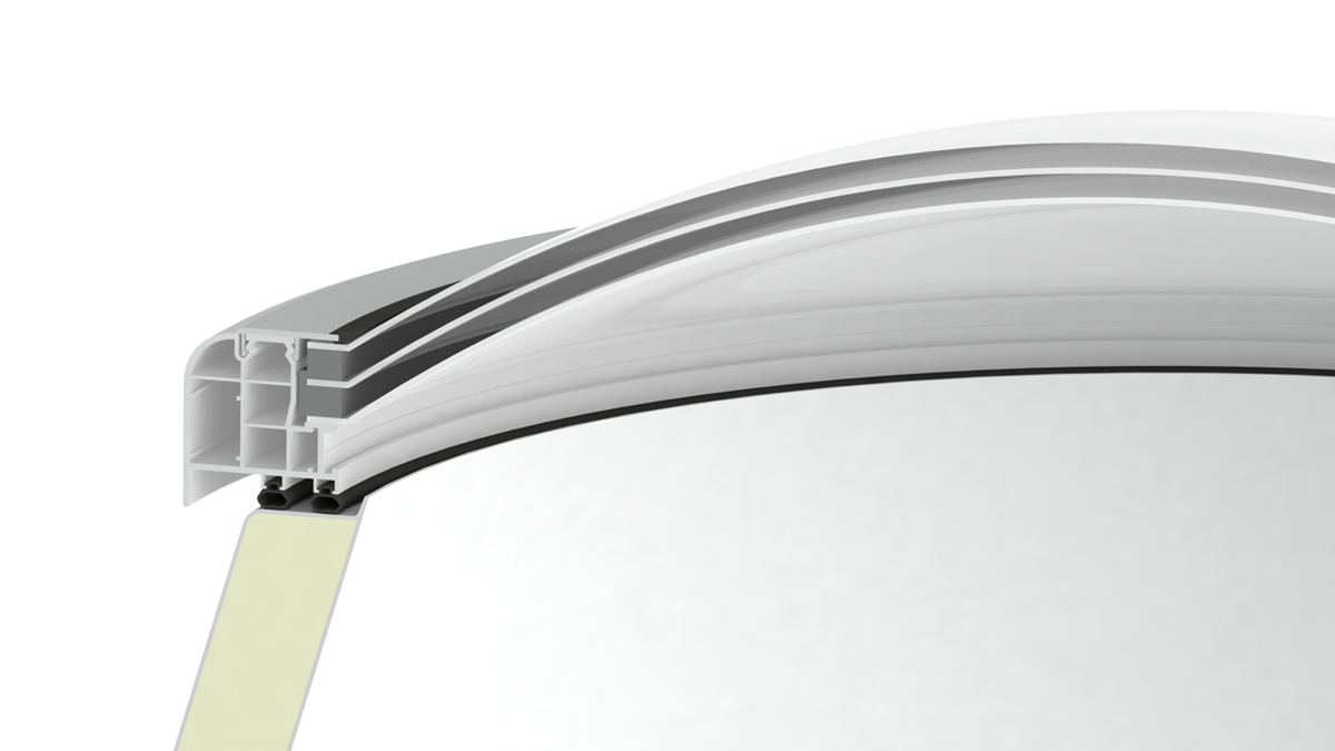 Rooflight F100 in round design | LAMILUX
