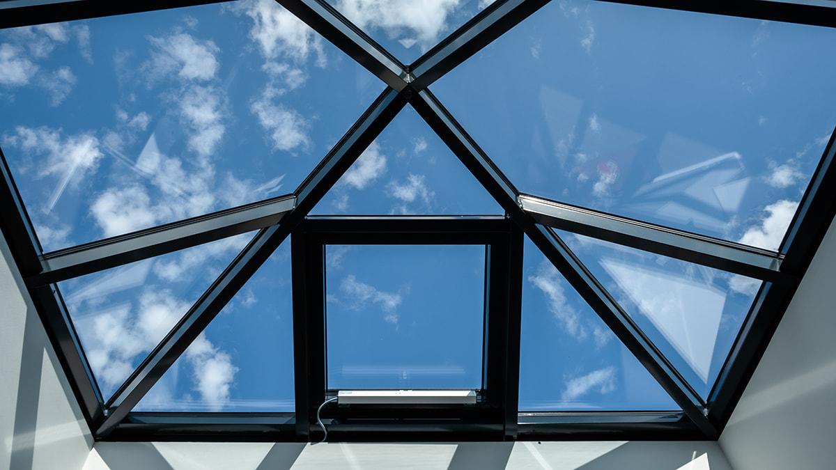 Glass Roof Pr60 At A Detached House Lamilux