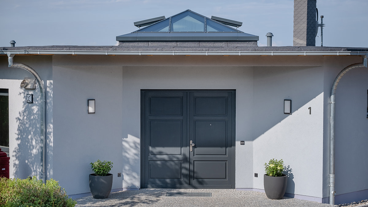 Glass Roof Pr60 At A Detached House Lamilux